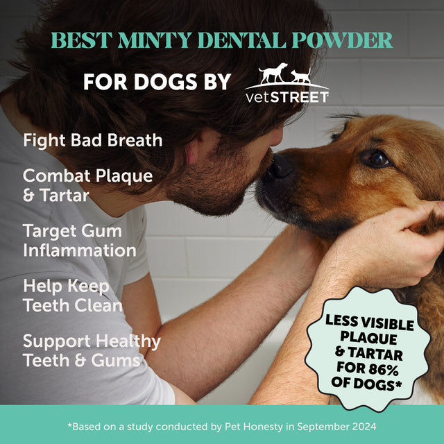 Fresh Breath Dental Powder for Dogs (60 servings) | Pet Honesty