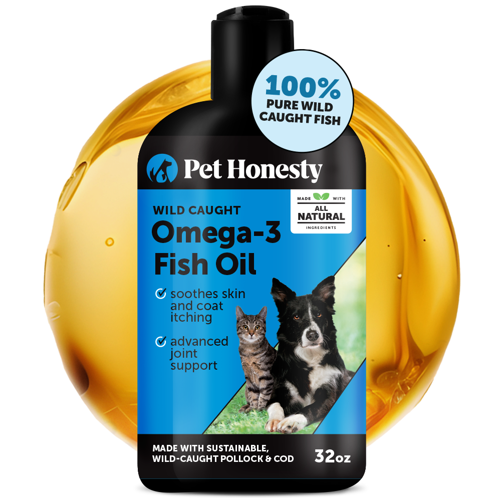 Omega-3 Fish Oil for Dogs and Cats (32 Ounces) | Pet Honesty